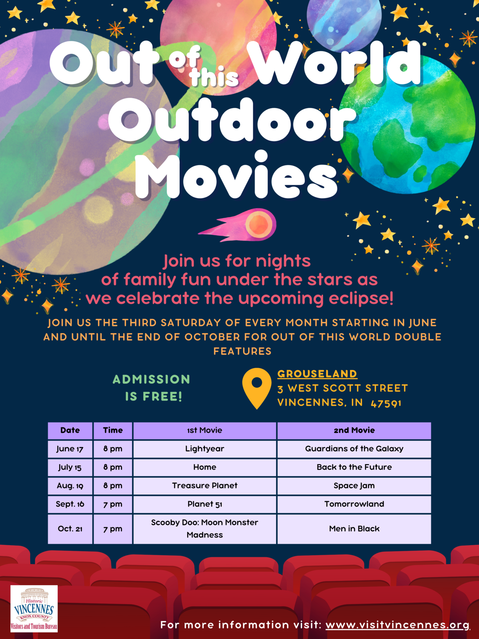 What is the "Out of this World Outdoor Movies" Series? - Vincennes/Knox ...